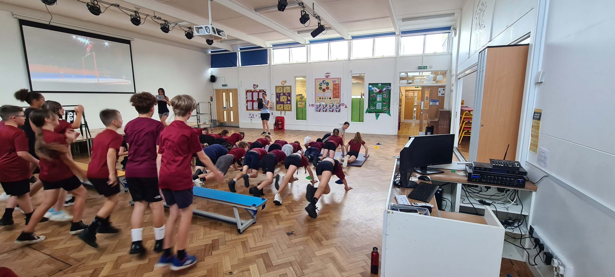 Gymnast Wellbeing Motivation Speaker for Schools - Courtney Orange